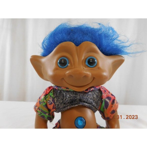 ace | Toys | Ace Troll Doll Wish Stone Belly Gem Jewel Vintage Treasure ...